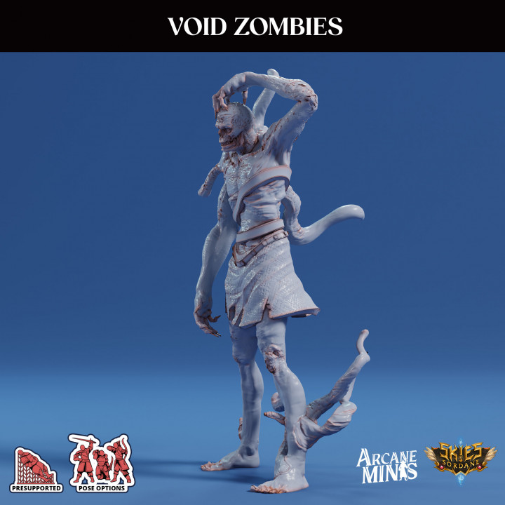 3D Printable Void Zombies by Sordane Publishing