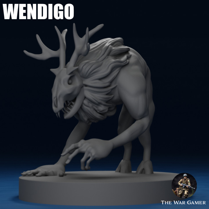 3D Printable Wendigo by The WarGamer