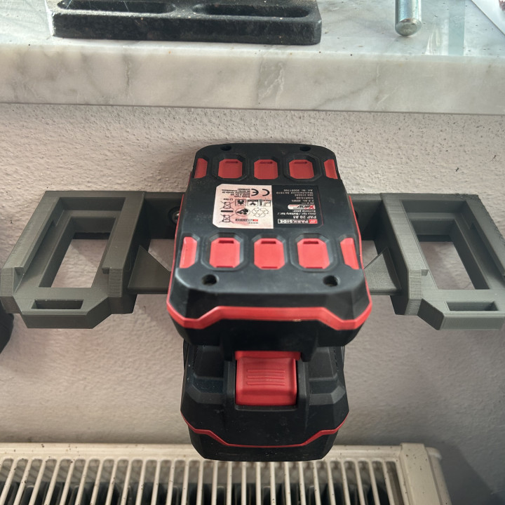 3D Printable Parkside battery holder by Lightning Socks