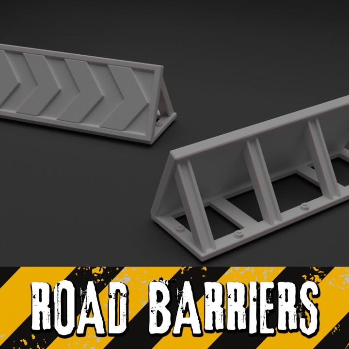 3D Printable Road Barriers by Marián Corvis Kronauer