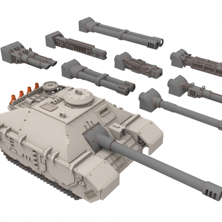 3D Printable Hunta - heavy tank hunter by Proxywars