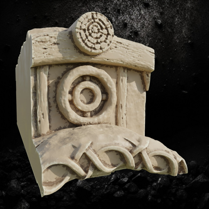 3D Printable Halfling Tiny House 4 by Galandir's Pit & Cie