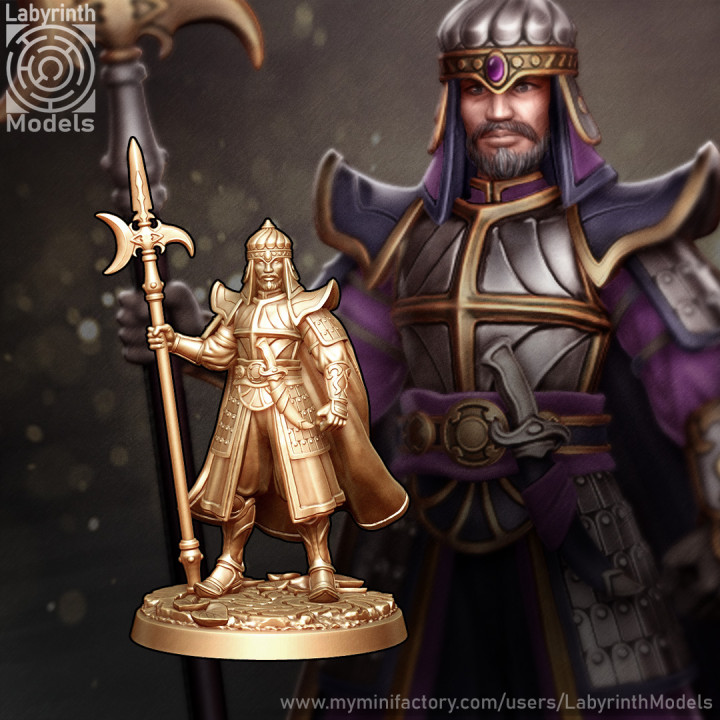 3D Printable Sultan's Guards - 32mm scale by Labyrinth Models