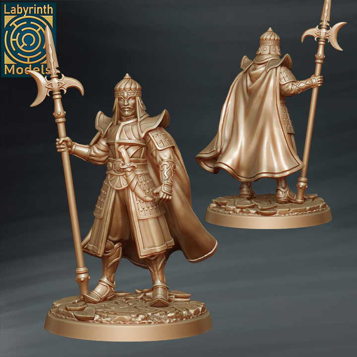 3D Printable Sultan's Guards - 32mm scale by Labyrinth Models