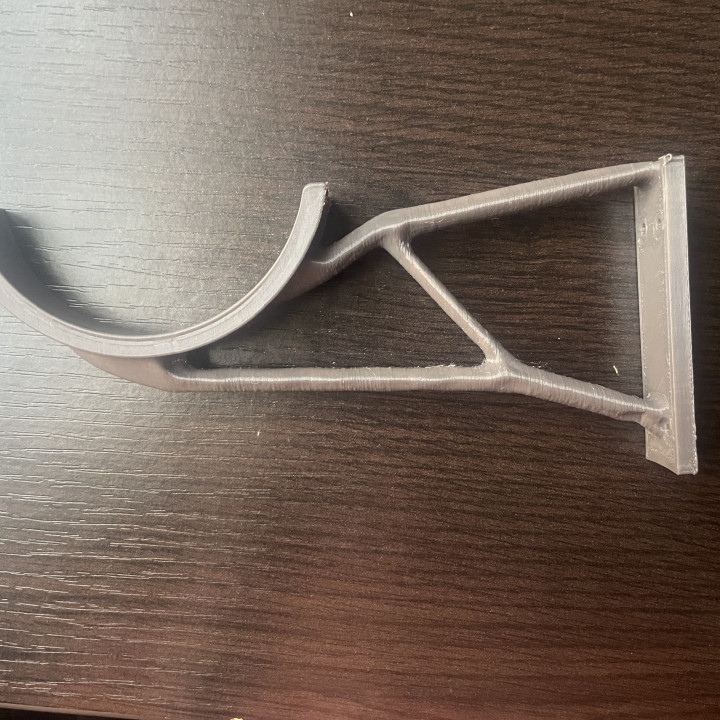 3D Printable Generative Design Wall mount by Donald Gemmel