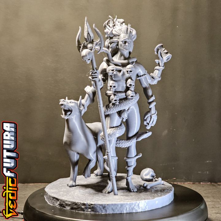 3D Printable Bhairava,Guardian of Eight Directions of the Universe ...