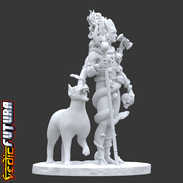 3D Printable Bhairava,Guardian of Eight Directions of the Universe ...
