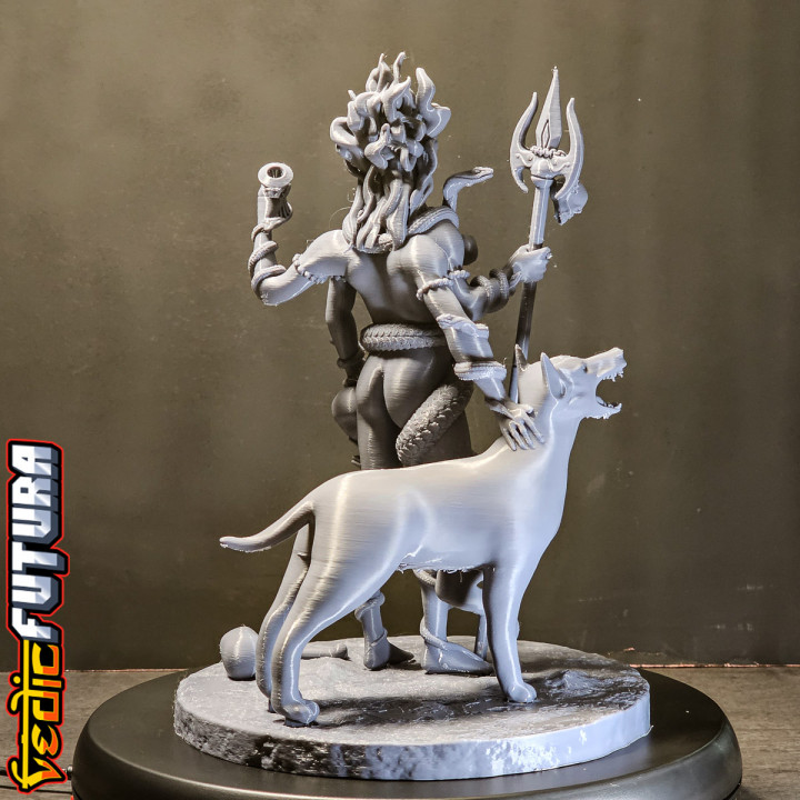 3D Printable Bhairava,Guardian of Eight Directions of the Universe ...