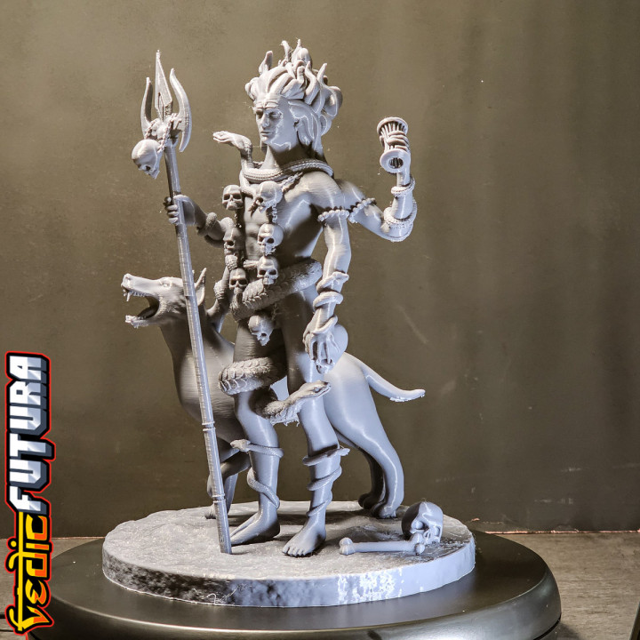 3D Printable Bhairava,Guardian of Eight Directions of the Universe ...