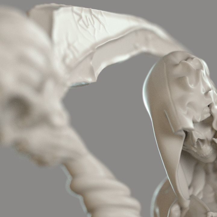 3d Printable Halloween Reaper Queen By Harsbeeldt