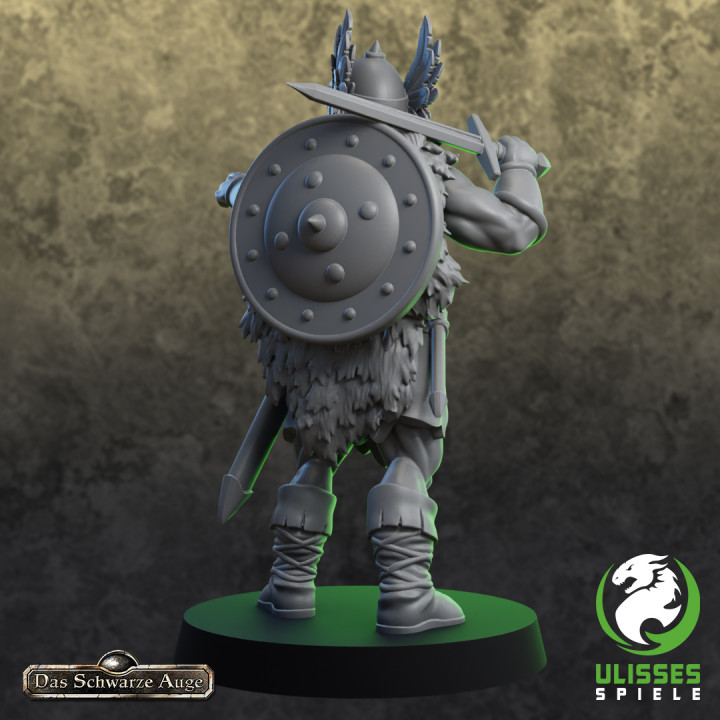 3D Printable The Dark Eye - Alrik Immerda by Ulisses Spiele
