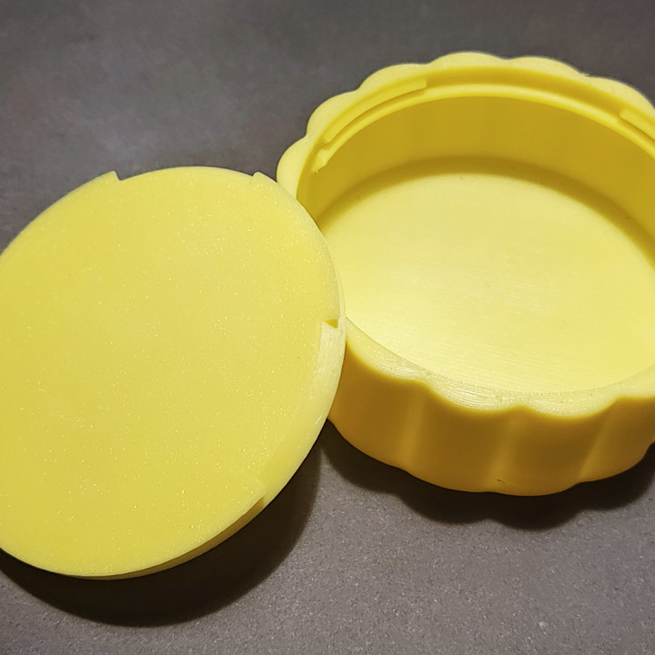 3D Printable Mooncake Case by MING