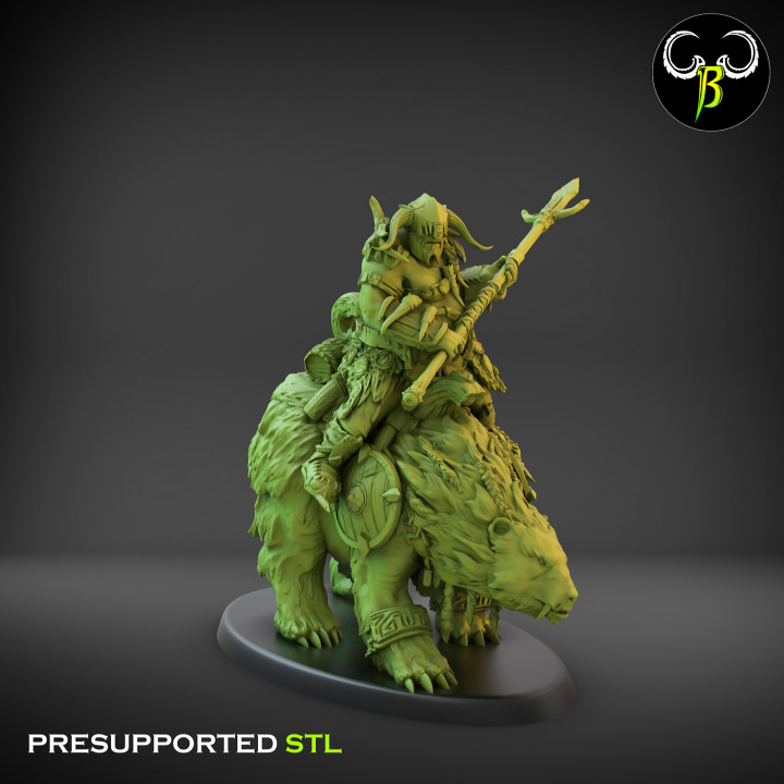 3D Printable Bjorn Riders Lance Set by ClayBeastCreation