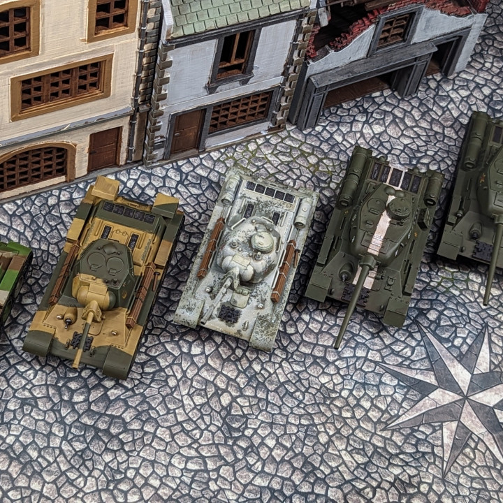 3D Printable T-34/76 Tank (model 1941 + model 1943) (USSR, WW2) by ...