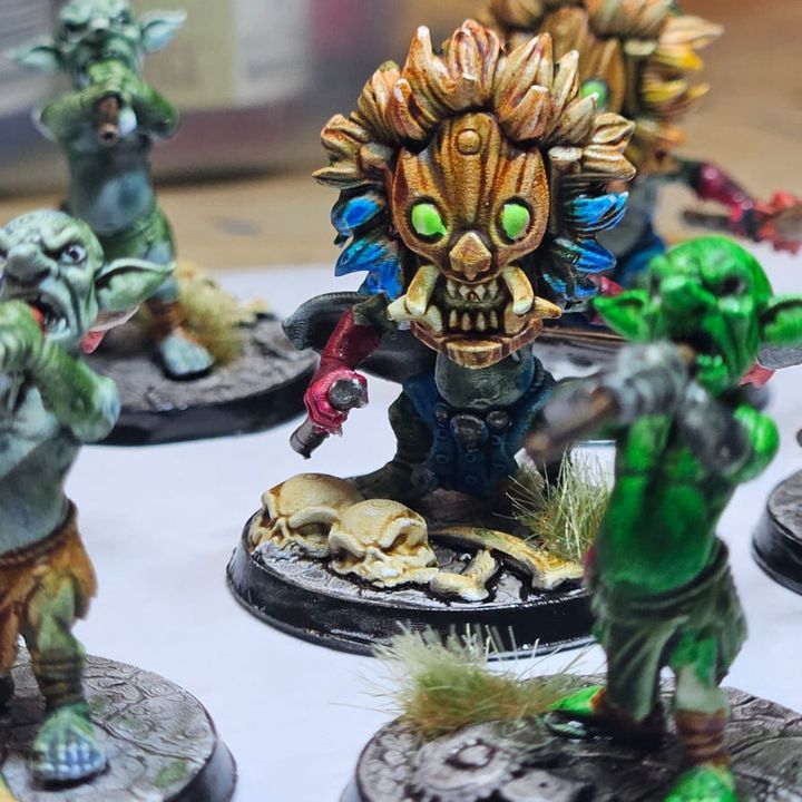 3D Print of Jungle Goblin 09 [Pre-Supported] by marcelmeyerink