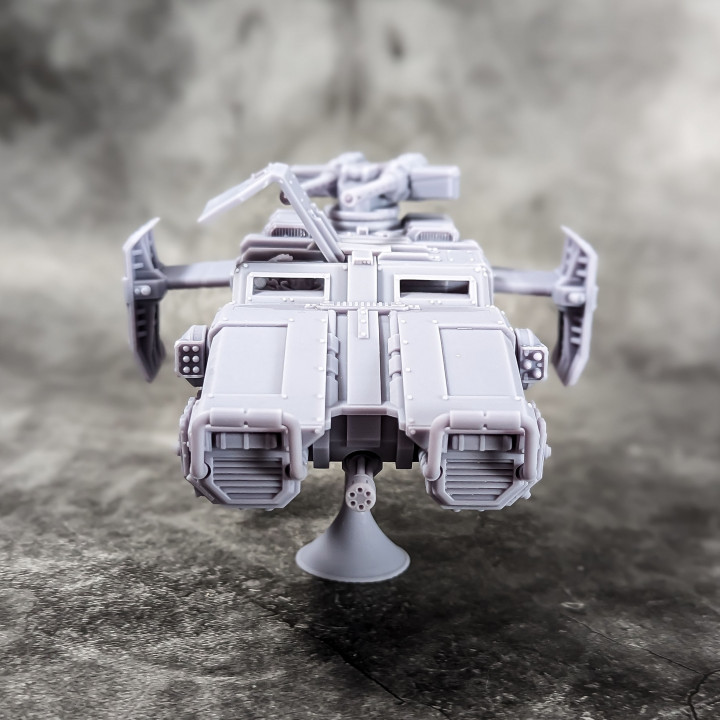 3D Printable Daedalus Speeder - Armatis Mors by Print Minis