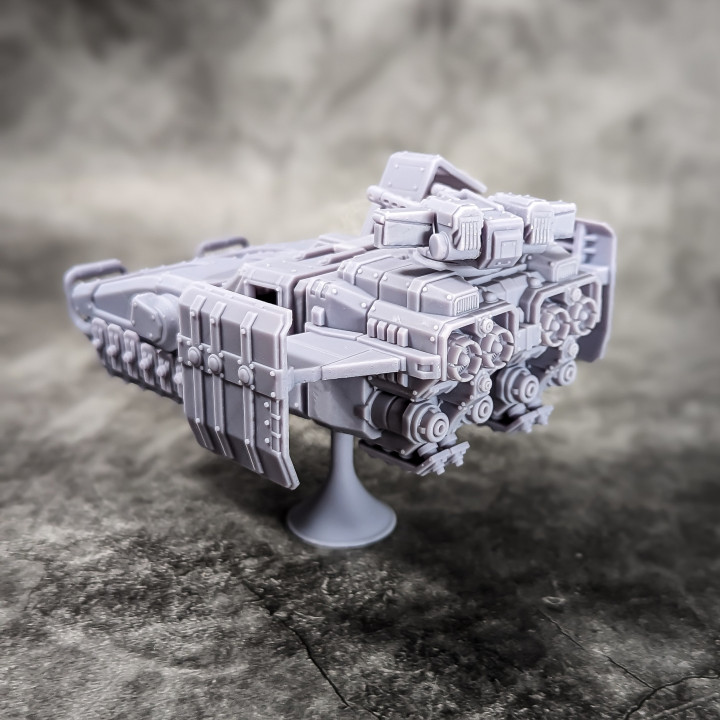 3D Printable Daedalus Speeder - Armatis Mors by Print Minis