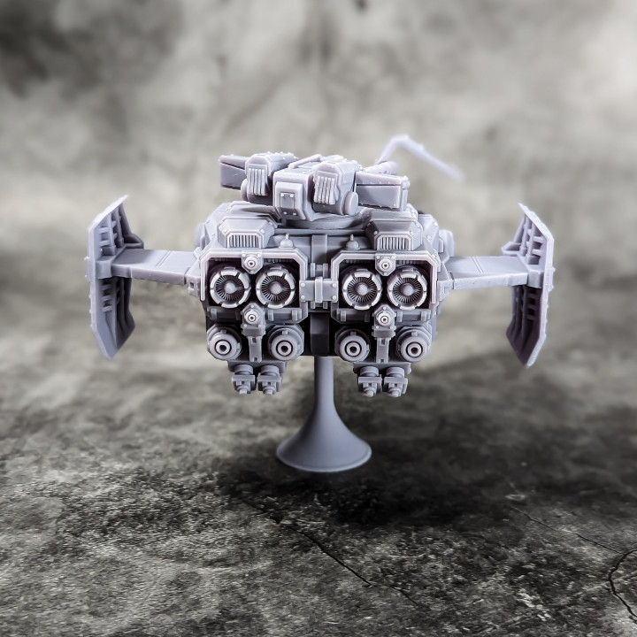 3D Printable Daedalus Speeder - Armatis Mors by Print Minis