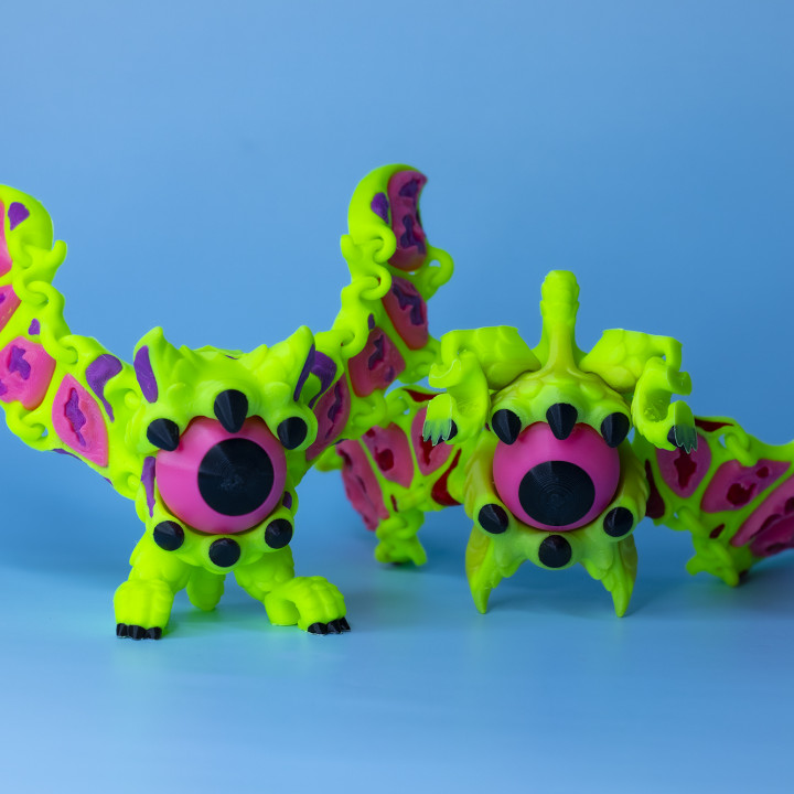 3D Printable Flexi-Bat-Cyclops by ArtFlex