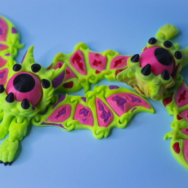 3D Printable Flexi-Bat-Cyclops by ArtFlex