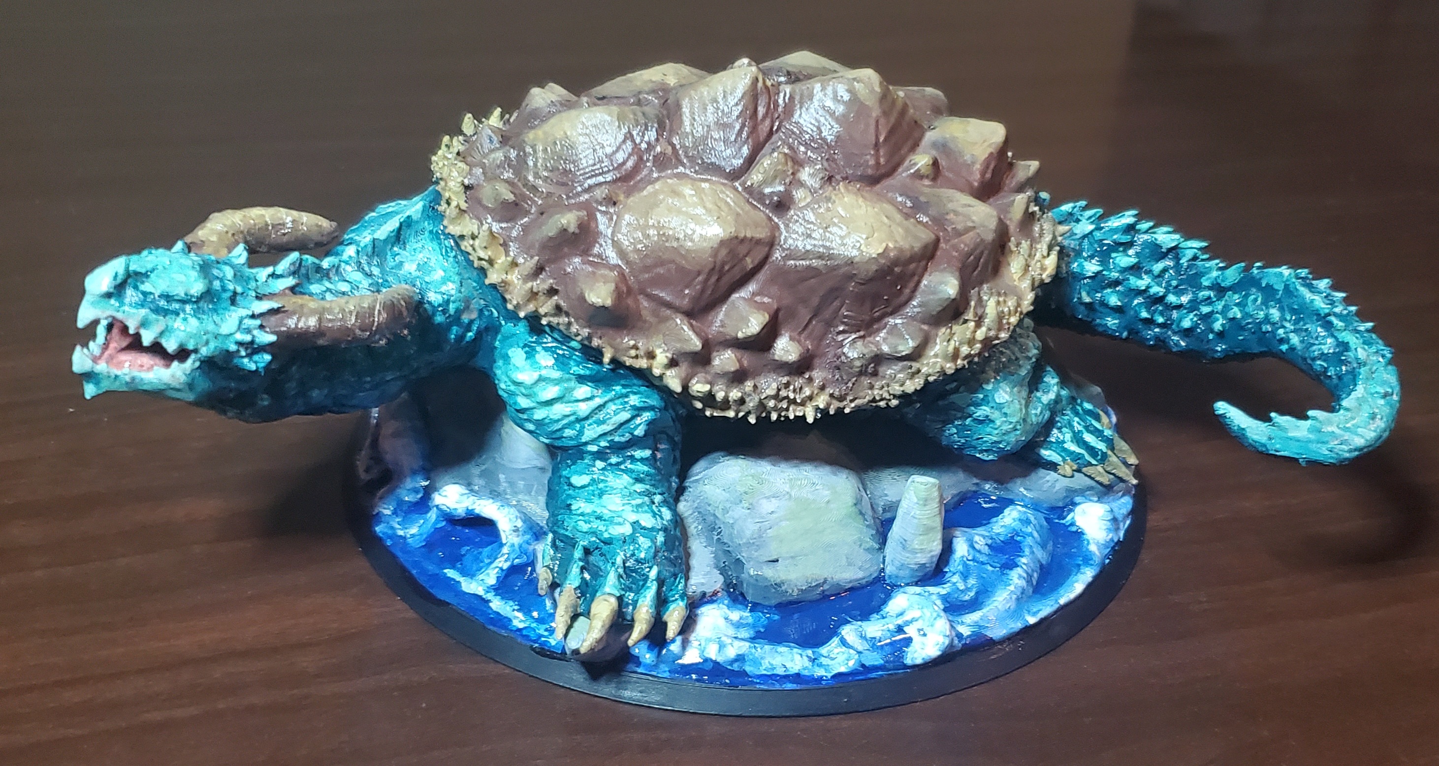 3D Printable Turtle Dragon giant by Imp3dsion