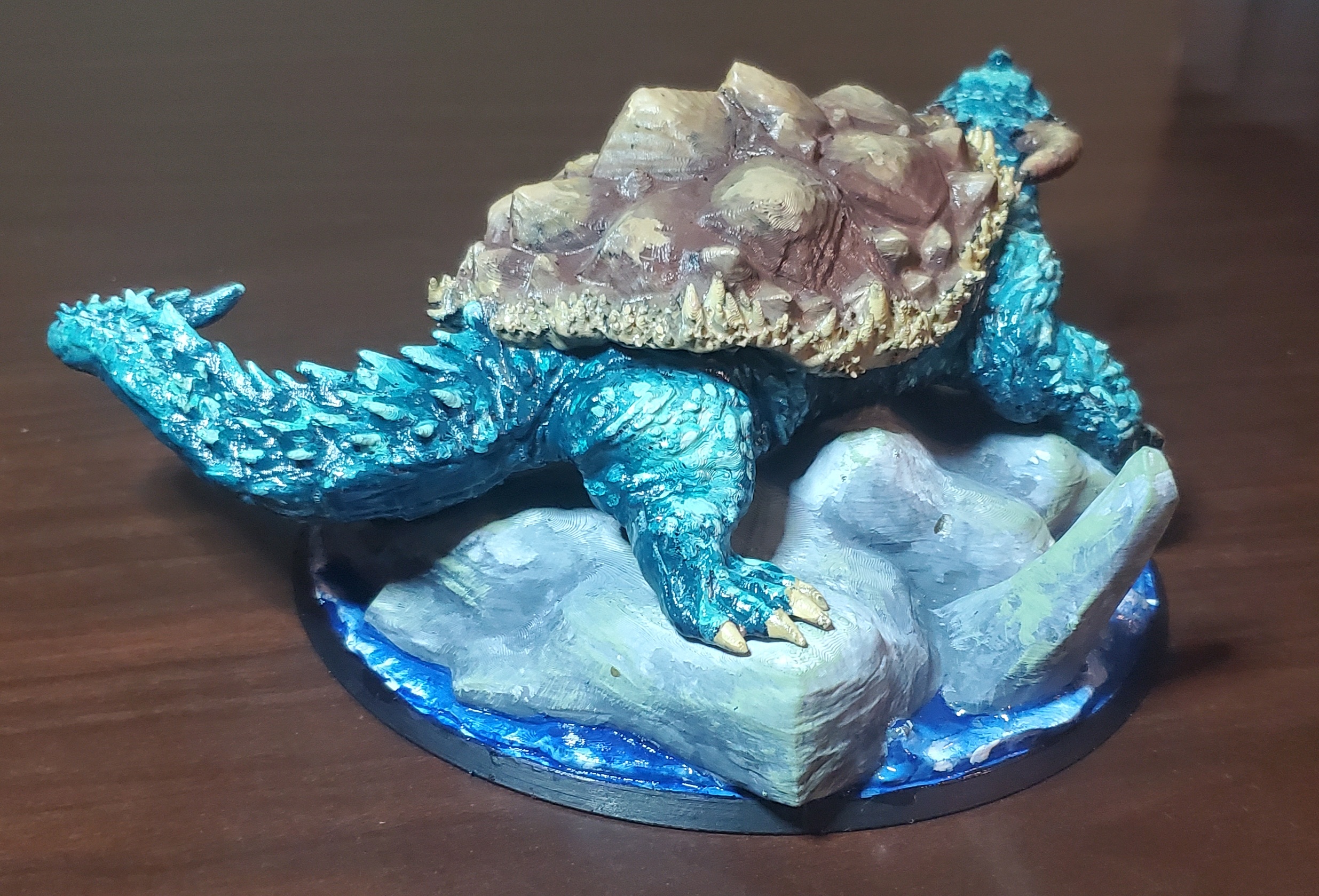 3D Printable Turtle Dragon giant by Imp3dsion