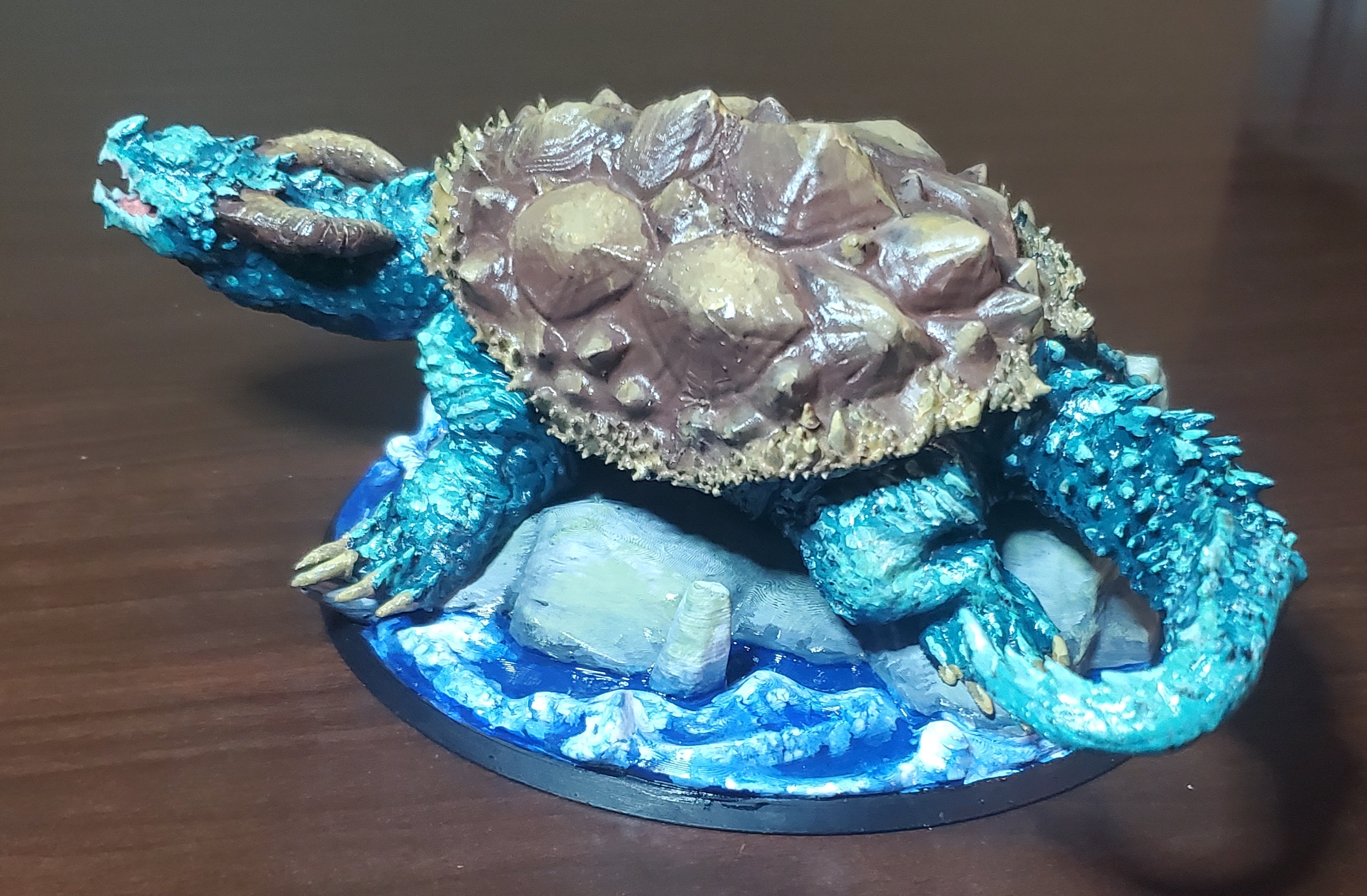 3D Printable Turtle Dragon giant by Imp3dsion