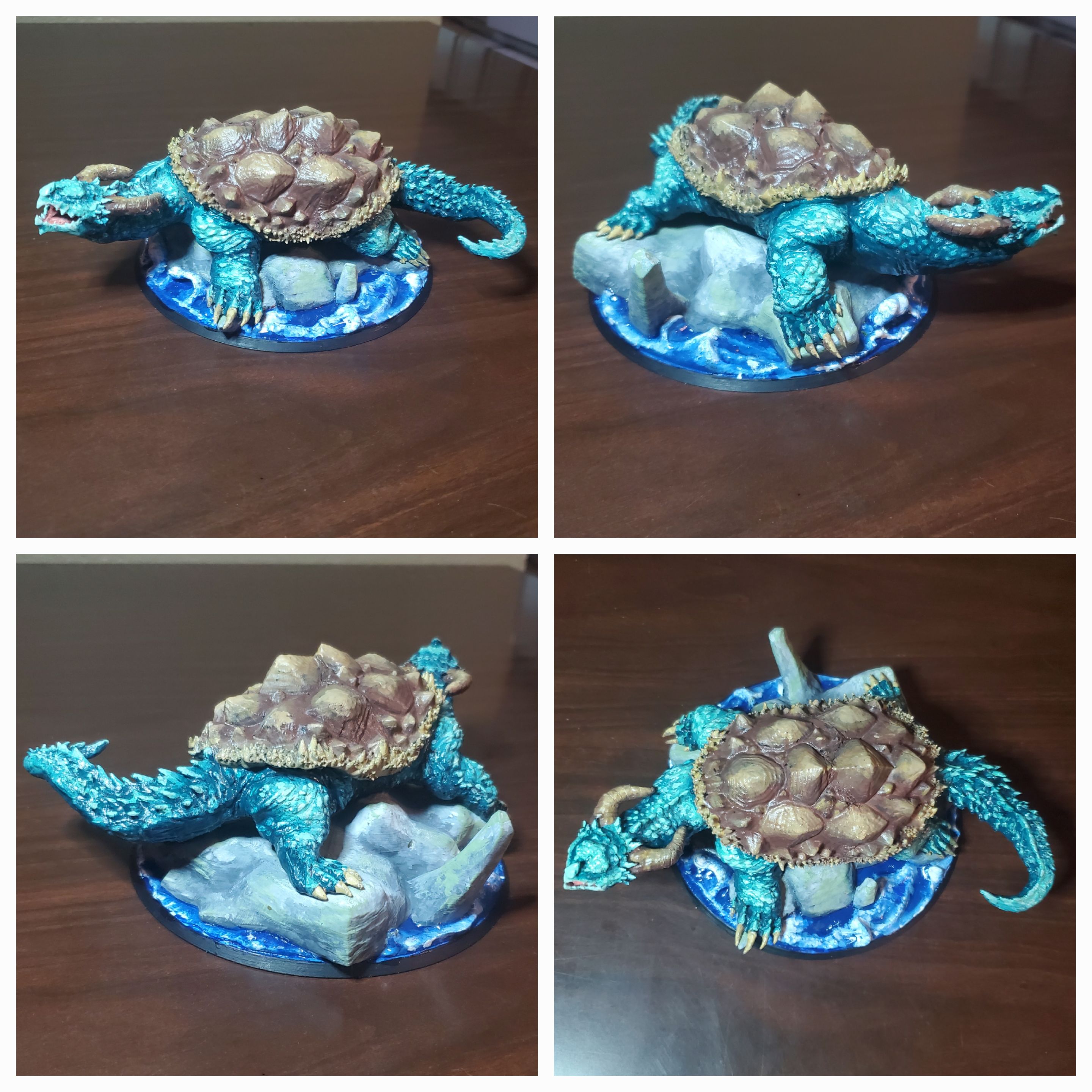 3D Printable Turtle Dragon giant by Imp3dsion