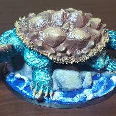 3D Printable Turtle Dragon giant by Imp3dsion