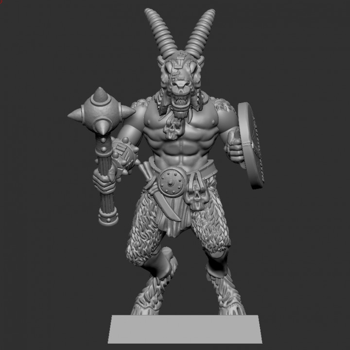 3D Printable Beasts of Chaos - Multipart Kit by Old Realm Forge