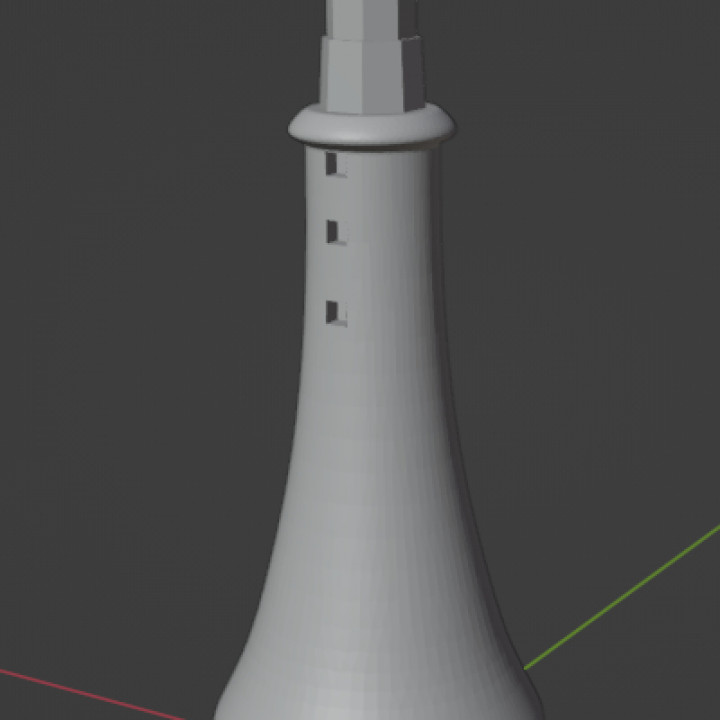 3D Printable 1/700 Dockside & Harbour Walls (plus Lighthouse) Blender ...