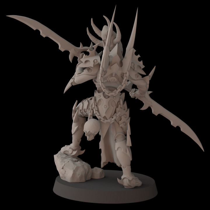 3D Printable Dark Blades by Fantasy Cult Miniatures