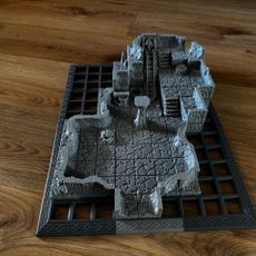 3D Printable THE LOST CAVE (Dungeon Blocks) by Dungeon Blocks
