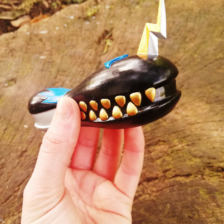 3D Printable Digimon Egg of friendship by DrakeAndWhimsy