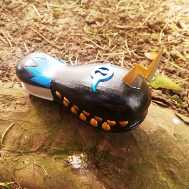 3D Printable Digimon Egg of friendship by DrakeAndWhimsy