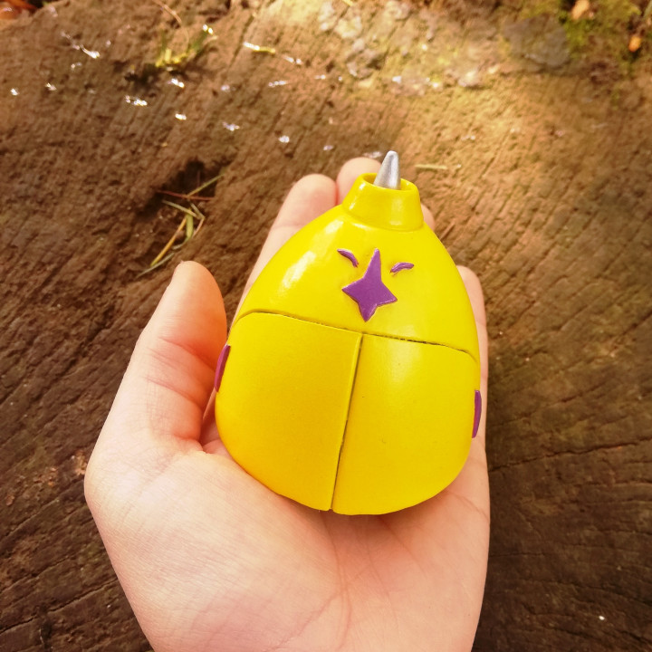 3D Printable Digimon Egg of knowledge by DrakeAndWhimsy