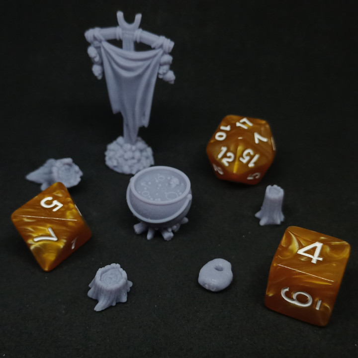 3D Printable Corruption Of The Glades 3 - Props by Imagine Minis