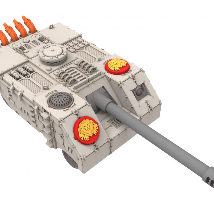 3D Printable The Rakujitsu Light Tank Hunter by Proxywars