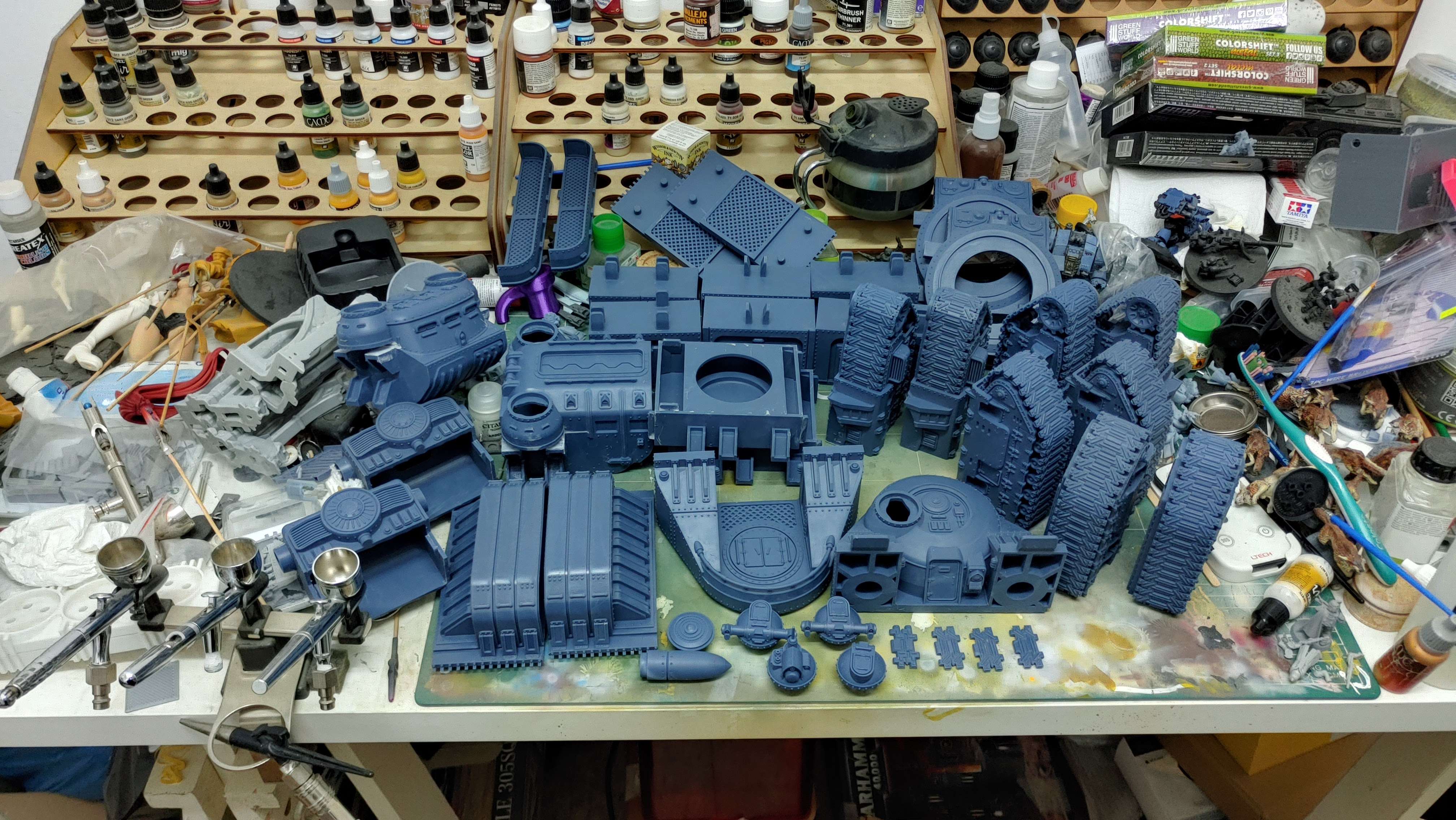 3D Printable Gnom Medium Artillery Carriage by Nate Feyma