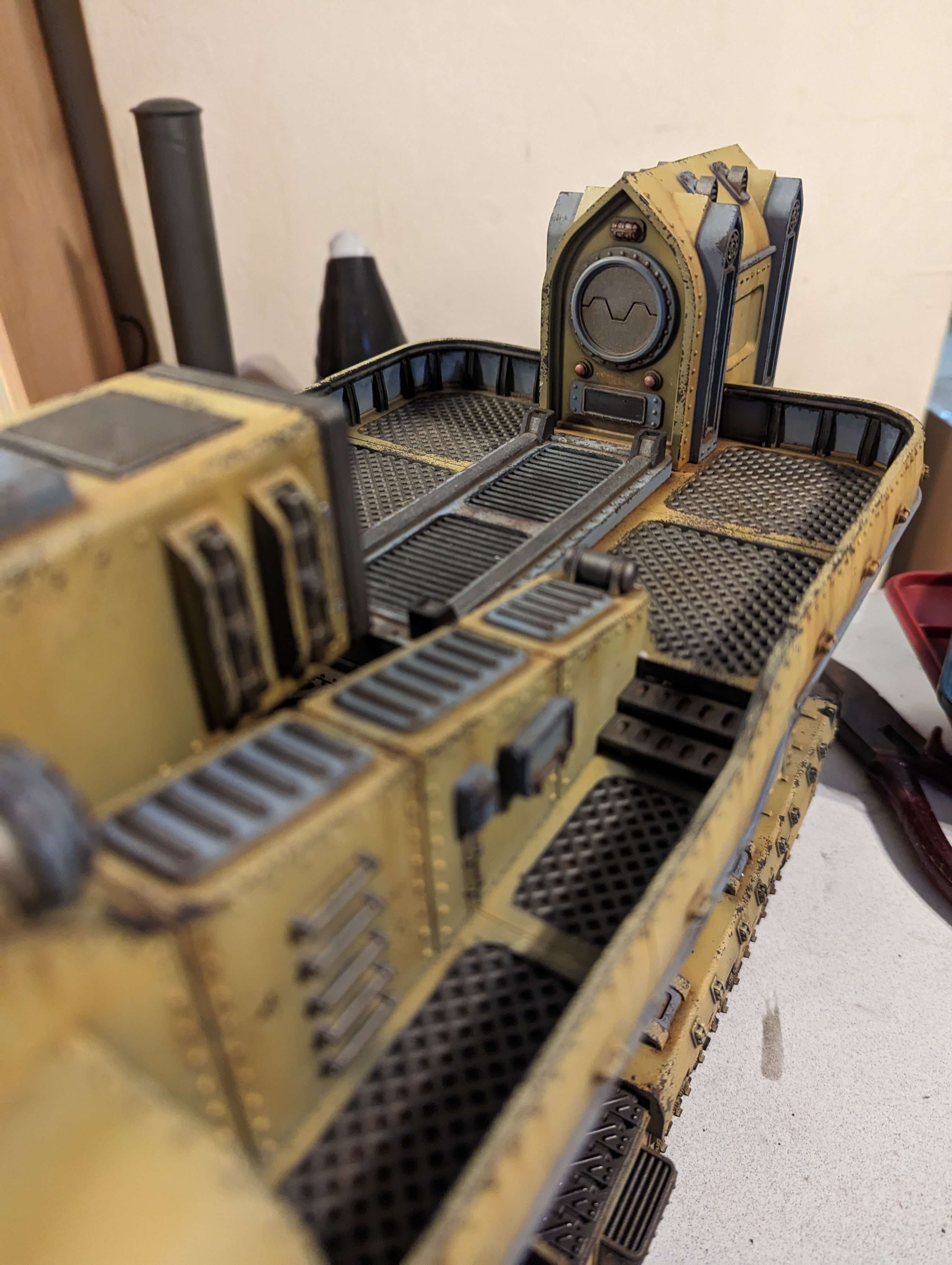 3D Printable Gnom Medium Artillery Carriage by Nate Feyma