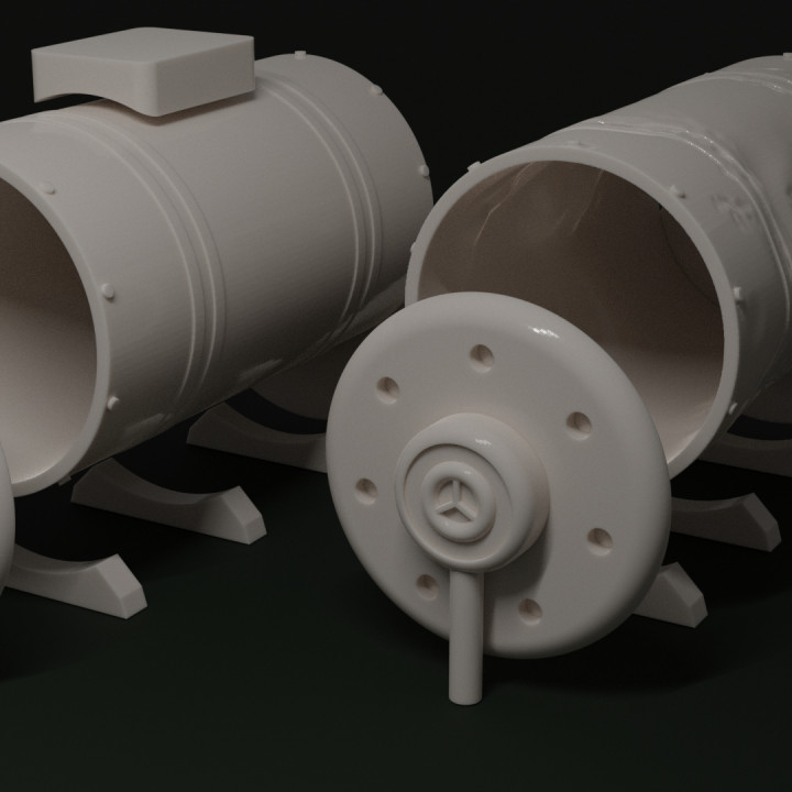 3D Printable Jungle Airport September Patreon Release by Modern-Miniatures.eu