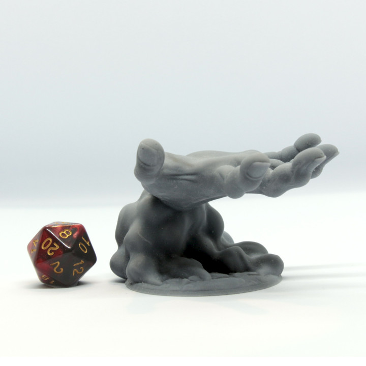 3D Printable Magic hand 1 by clynche art