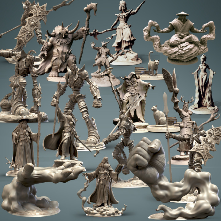 3D Printable Magic pack by clynche art