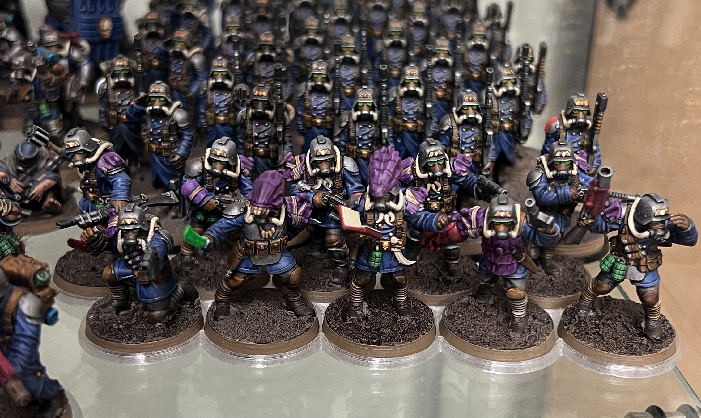 3D Printable GrimGuard Xenarid Hunters by Station Forge