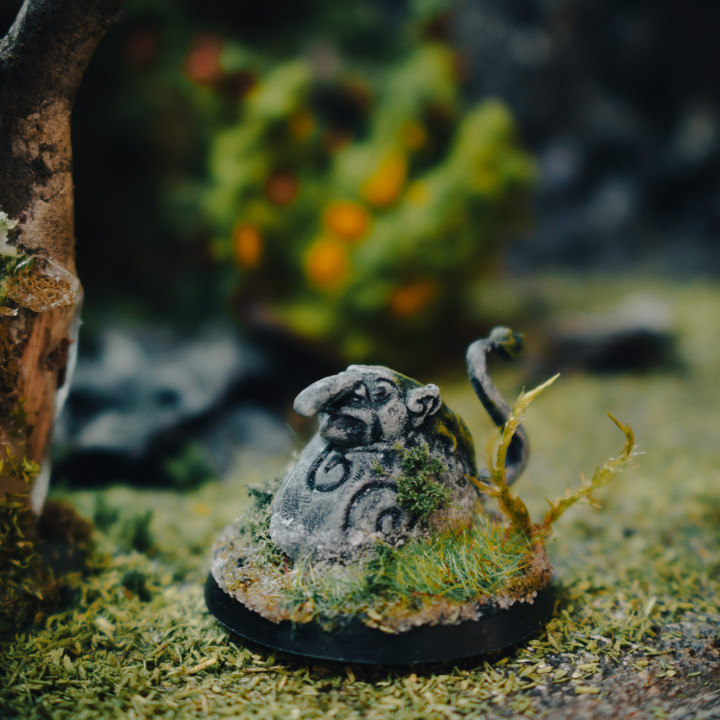 3D Printable Fey Wild Encounters - Trollrock, Frog Gentleman and ...