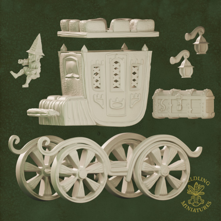 3D Printable Fey Wild Hobgoblin Warband Tabletop Miniatures - Fish ...