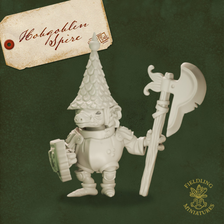 3D Printable Fey Wild Hobgoblin Warband Tabletop Miniatures - Fish ...