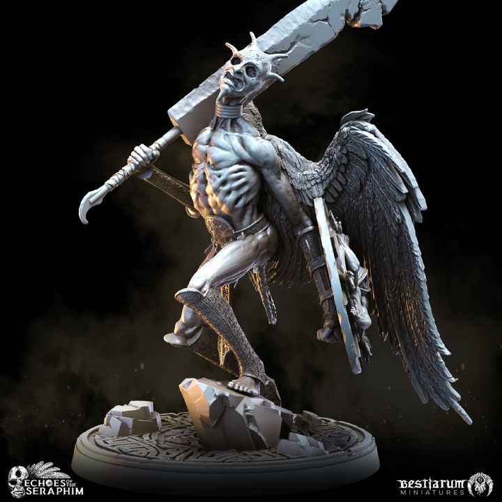 3D Printable Faceless Watchers x2 | Echoes of the Seraphim | Demons by ...