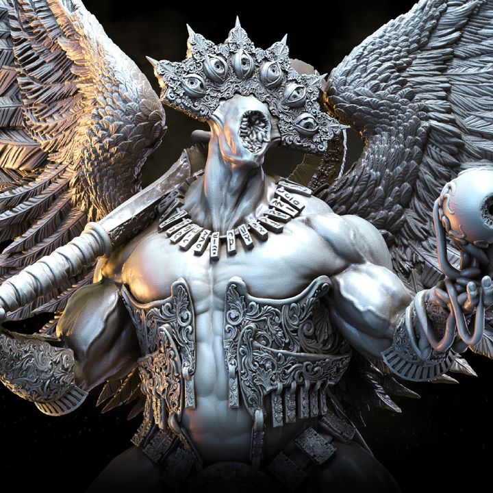 3D Printable Arch Watcher | Echoes of the Seraphim | Demons by ...