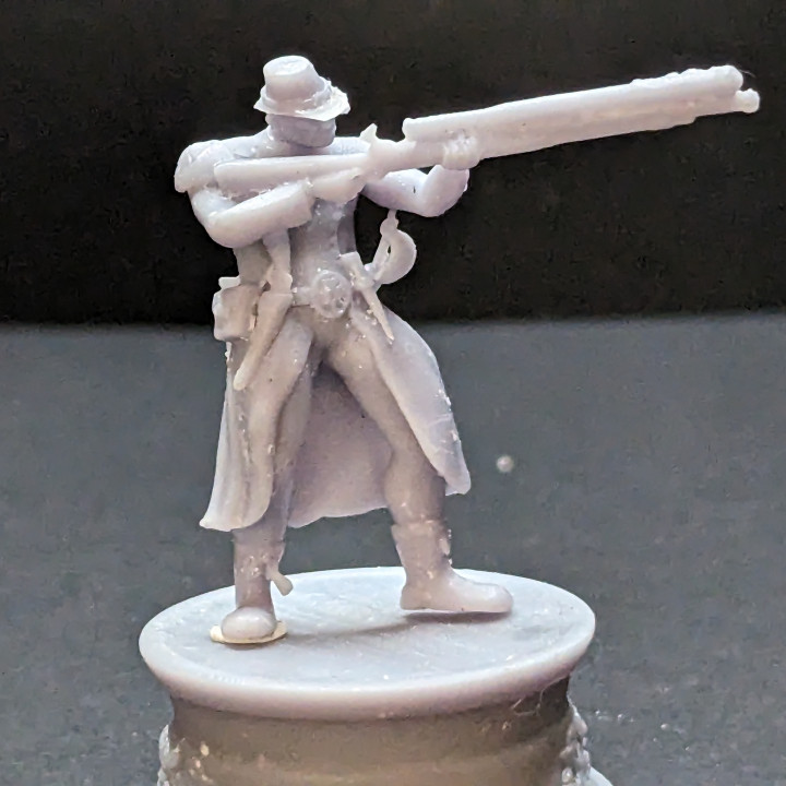 3D Printable Witch Hunter Sniper by Gris Gris Games & Gallery